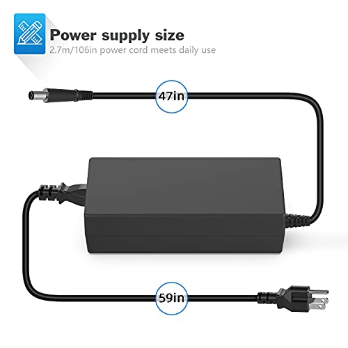 Laptop Charger for HP EliteBook 745 820 840 850 G1 G2; Probook 430 440 450 455 G1 G2; HP G42 G50 G56 G60 G61 G62 G71 G72 Power Supply Cord