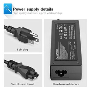 Laptop Charger for HP EliteBook 745 820 840 850 G1 G2; Probook 430 440 450 455 G1 G2; HP G42 G50 G56 G60 G61 G62 G71 G72 Power Supply Cord