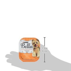 Purina Bella Natural Small Breed Pate Wet Dog Food, Grilled Chicken Flavor in Savory Juices - (12) 3.5 oz. Trays