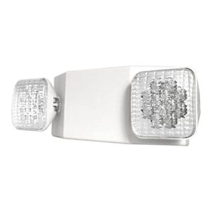 eTopLighting [6 Pack] LED Emergency Exit Light - Standard Square Head UL924, EL5C12X6