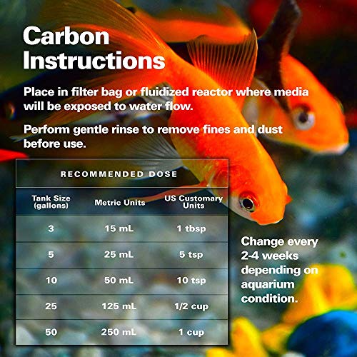 Kolar Labs Crystal Cal Activated Carbon – 5 Gallon, Activated Charcoal for Aquariums and Fish Tanks