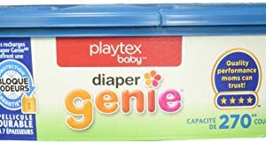 Playtex Diaper Genie Refills for Diaper Genie Diaper Pails - Holds Up to 270 Diapers