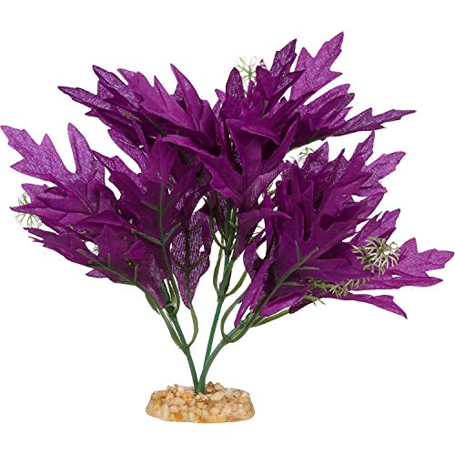 imagitarium Purple Bunch Silk Aquarium Plant