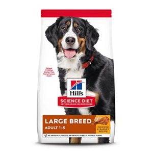 hill's science diet adult large breed dry dog food- shippable frustration free packaging box, chicken & barley recipe, 35 lb. bag