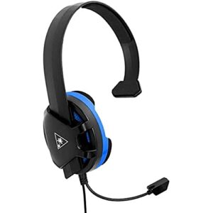 turtle beach recon chat playstation headset – ps5, ps4, xbox series x, xbox series s, xbox one, nintendo switch, mobile, & pc with 3.5mm – glasses friendly, high-sensitivity mic - black