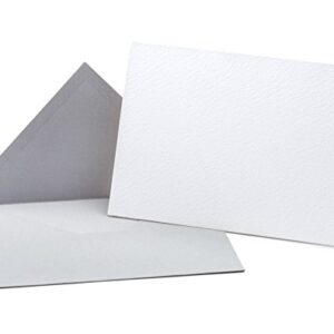 20 Blank Cards and Envelopes - Perfect Heavyweight Blank Cards for DIY Creative Projects, Invitations, Watercolor, Drawing, Writing - Opie's Paper Company