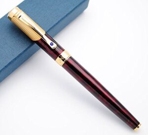 jinhao 9009 agate red fountain pen m nib