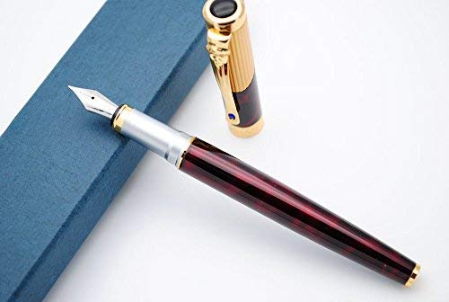 JINHAO 9009 Agate Red Fountain Pen M Nib