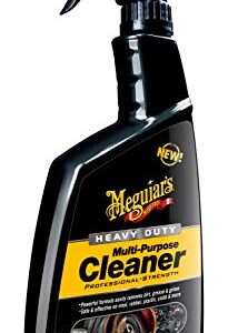 Meguiar's G180224EU Heavy Duty Multi-Purpose Cleaner 709ml Professional Strength, cleans wheel arches, tyres, vinyl, trim, carpet, fabric, upholstery, rubber, metal, chrome and more