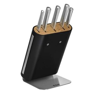 global ukon 6 piece knife block set