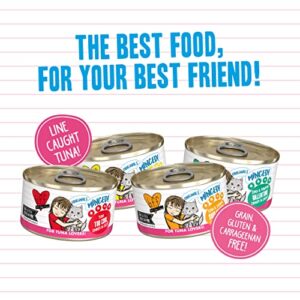 Weruva Best Feline Friend (B.F.F.), Batch 'O Besties Variety Pack, Wet Cat Food, 3oz Can (Pack of 12)