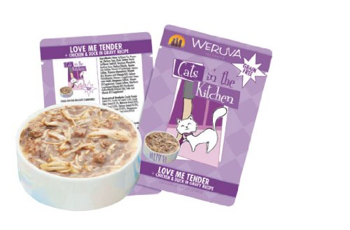 Weruva Cats in The Kitchen, Pantry Party Pouch Variety Pack in Gravy Cat Food, 3oz Pouch (Pack of 12)