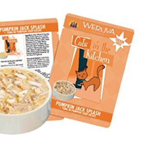 Weruva Cats in The Kitchen, Pantry Party Pouch Variety Pack in Gravy Cat Food, 3oz Pouch (Pack of 12)