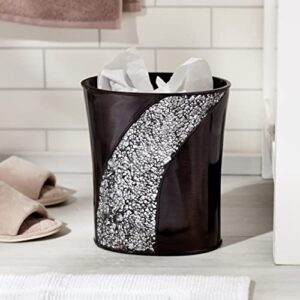 Popular Bath Sinatra Modern Bath Waste Basket Modern Classic Contemporary Decorative Beautiful Designs Bathroom Decor for Home Luxury Bath, Orb