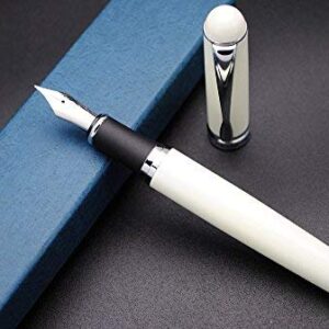 JINHAO X750 Fountain Pen M Nib (Ivory White)