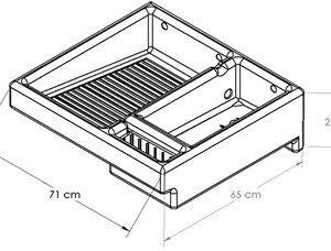 Versaplas 71 right sided plastic Washboard