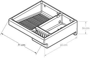 Versaplas 71 right sided plastic Washboard