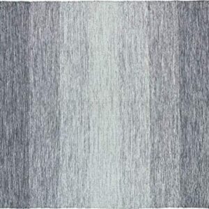 Chesapeake Cotton Ombre Blue Area Rug Large (5'x7')