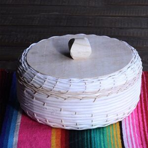 wicker tortilla warmer - tortillero tejido de mimbre- 1 unit