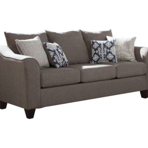 Coaster Salizar Flared Arm Sofa in Brown 506021