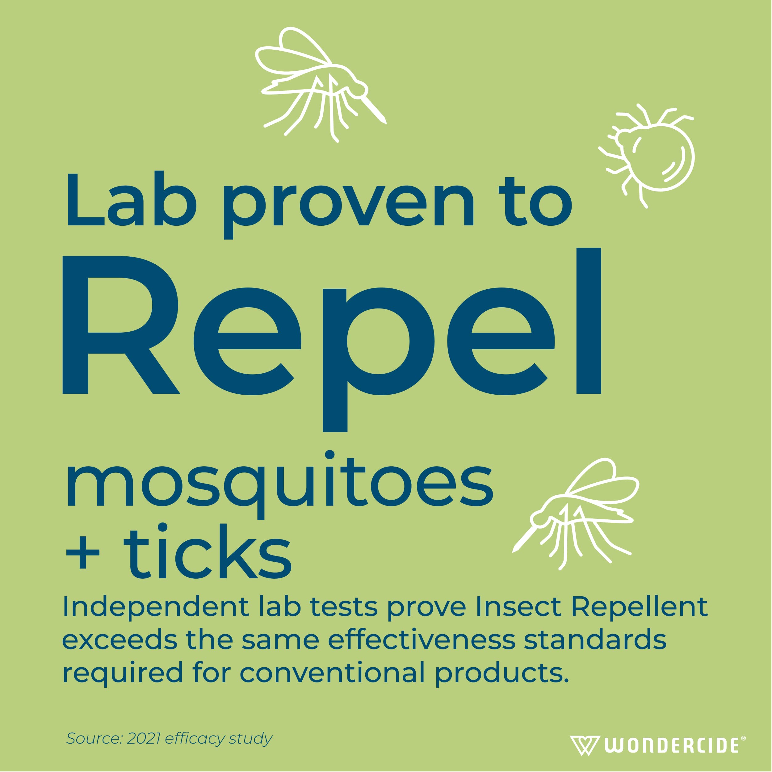 Wondercide - Mosquito, Tick, Fly, and Insect Repellent with Natural Essential Oils - DEET-Free Plant-Based Bug Spray and Killer - Safe for Kids, Babies, and Family - Lemongrass 2-Pack of 4 oz Bottle