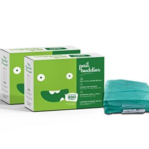 Pail Buddies Diaper Pail Refills Compatible with All Diaper Dekor Classic Diaper Pails (Pack of 4)