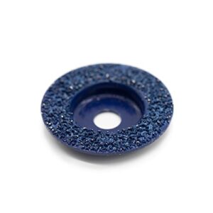 Hoof Boss Blue Medium Coarse Grit Flat Disc - 2" Diameter 50mm Size