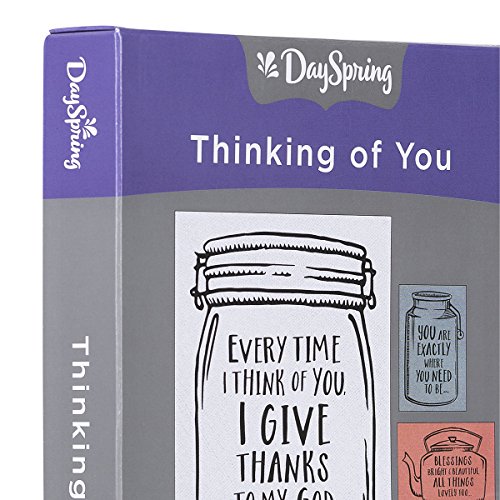 Thinking of You - Inspirational Boxed Cards - Mason Jar