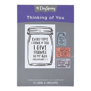 Thinking of You - Inspirational Boxed Cards - Mason Jar