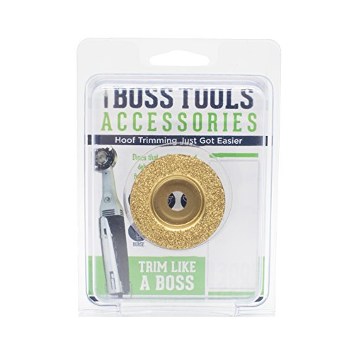 Hoof Boss Gold Fine Grit Flat 2" Disc