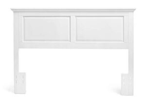 mantua arcadia headboard (full/queen, gloss white)