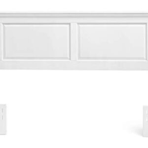 Mantua Arcadia Headboard (Full/Queen, Gloss White)