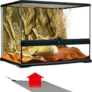 Exo Terra Heat Mat, Reptile Terrarium Substrate Heater, 25 Watt, Large