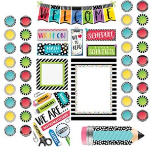 Creative Teaching Press Bold & Bright Bulletin Board Set (Room Displays and Decoration for Classrooms, Learning Spaces and More) (3996)