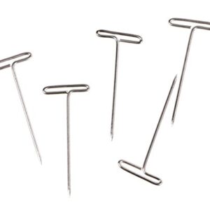 Tupalizy 120PCS 1 Inch Nickel Plated Steel T-Pins