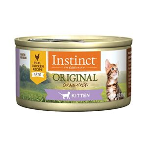 original chicken, wet canned cat food for kittens, 3 oz (case of 24)