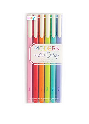 OOLY, Modern Writers Gel Pens, Set of 6