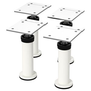 ikea - capita leg, 4 3/8-4 3/4 (x4) (4 3/8-4 3/4" (x4), white)