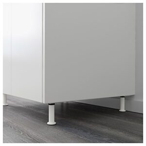 IKEA - Capita Leg, 4 3/8-4 3/4 (X4) (4 3/8-4 3/4" (X4), White)