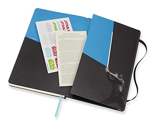 Moleskine Limited Edition Star Wars Notebook, Hard Cover, Large (5" x 8.25") Ruled/Lined, 240 Pages