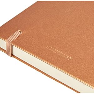 LEUCHTTURM1917 Metallic Special Edition - Medium A5 Dotted Hardcover Notebook (Copper) - 251 Numbered Pages