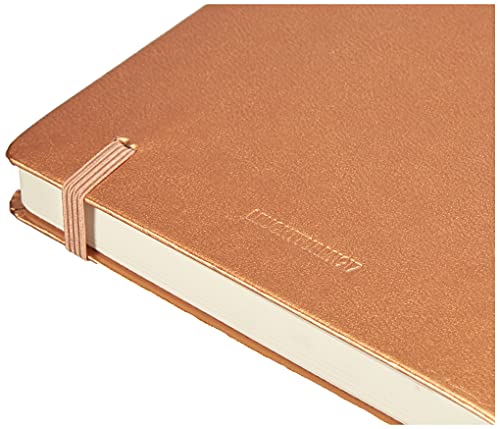 LEUCHTTURM1917 Metallic Special Edition - Medium A5 Dotted Hardcover Notebook (Copper) - 251 Numbered Pages