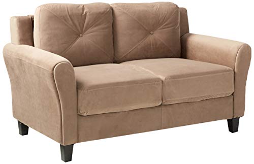 LifeStyle Solutions Loveseat Sofa, Brown