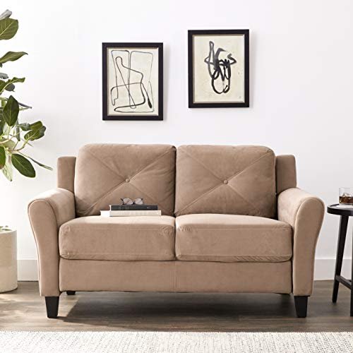 LifeStyle Solutions Loveseat Sofa, Brown