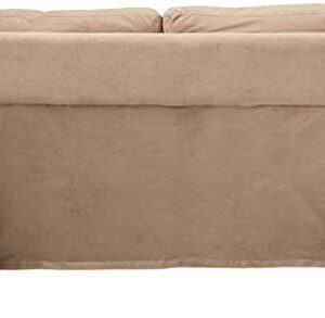 LifeStyle Solutions Loveseat Sofa, Brown