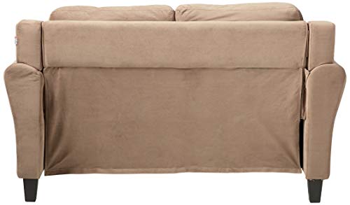 LifeStyle Solutions Loveseat Sofa, Brown