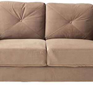 LifeStyle Solutions Loveseat Sofa, Brown