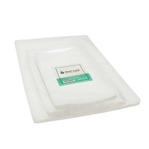 nutri-lock vacuum sealer bags, 50 pint (6x10) & 50 quart (8x12) & 50 gallon (11x16) vac seal bags, commercial grade with bpa free, perfect for sous vide and vac storage