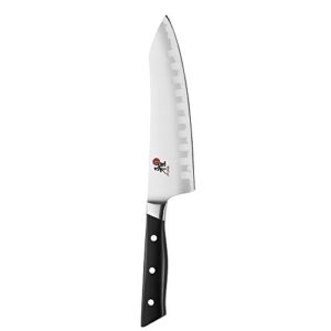 miyabi rocking santoku, stainless steel, 7-inch