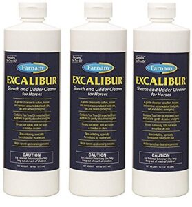 (3 pack) farnam excalibur sheath cleaner - 16oz each